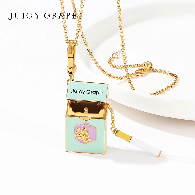 New Juicy Grape Charm Cigarette Case Necklace Handbag Keychain Sweater ...
