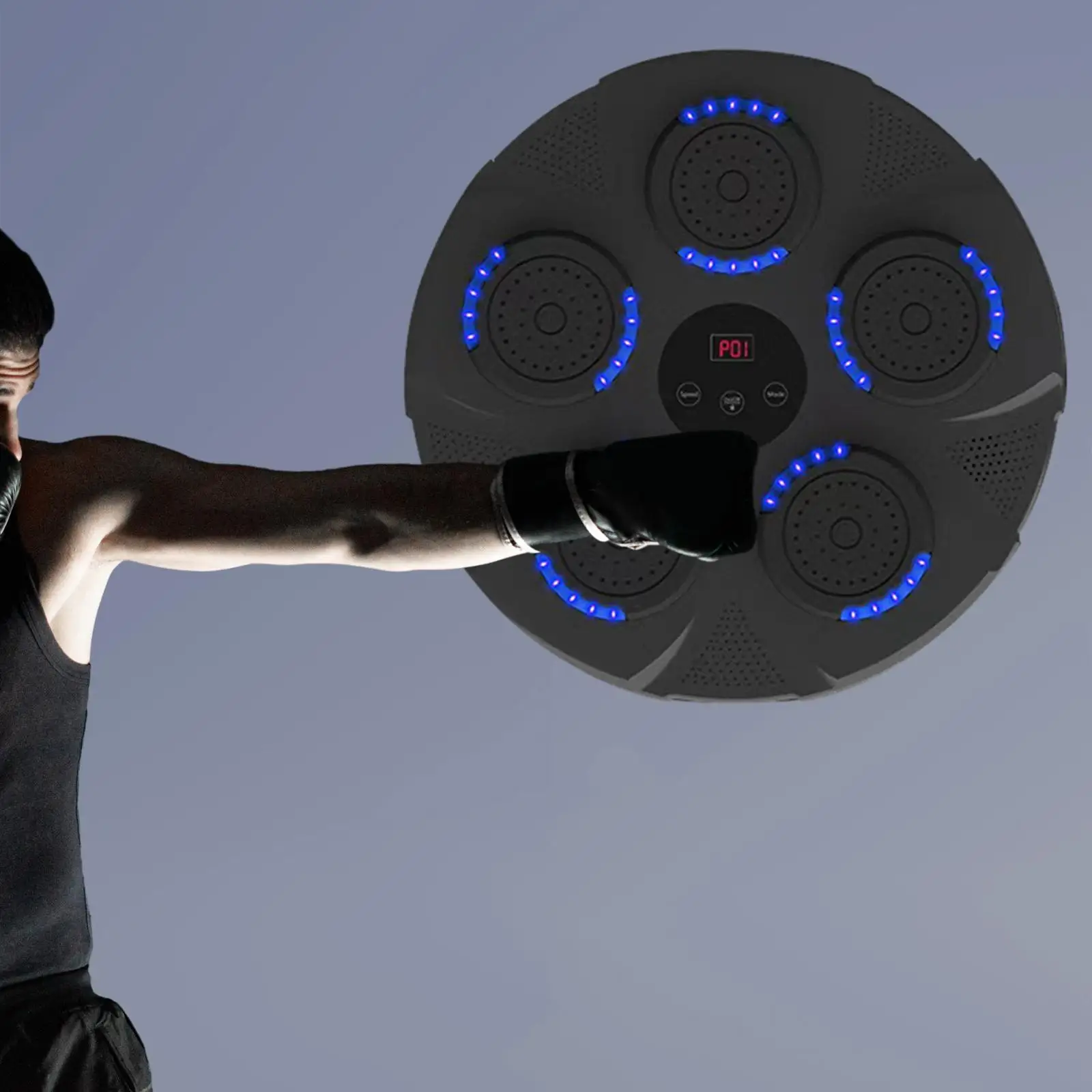 Music-Boxing-Machine-Exercise-Wall-Mounted-Martial-Arts-Punching-Bag ...