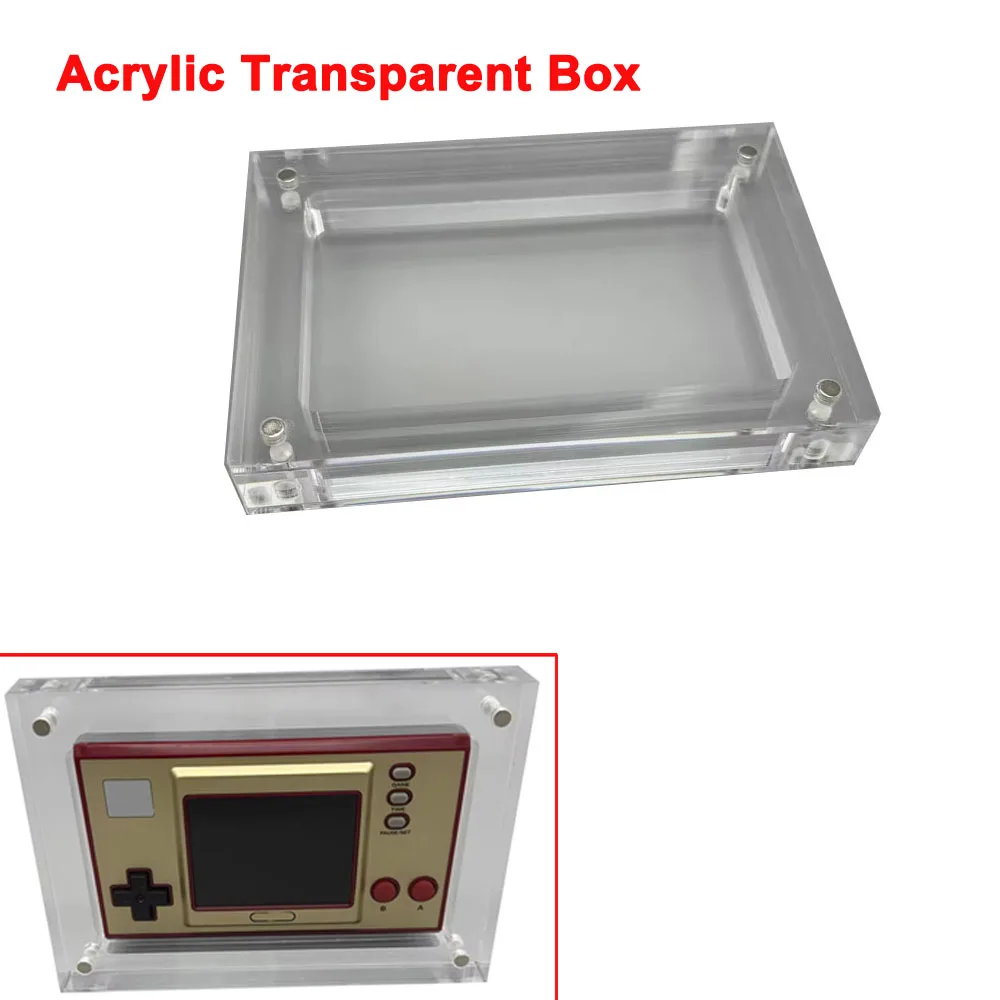 For Game Watch 35th anniversary Console Box Transparency Acrylic ...