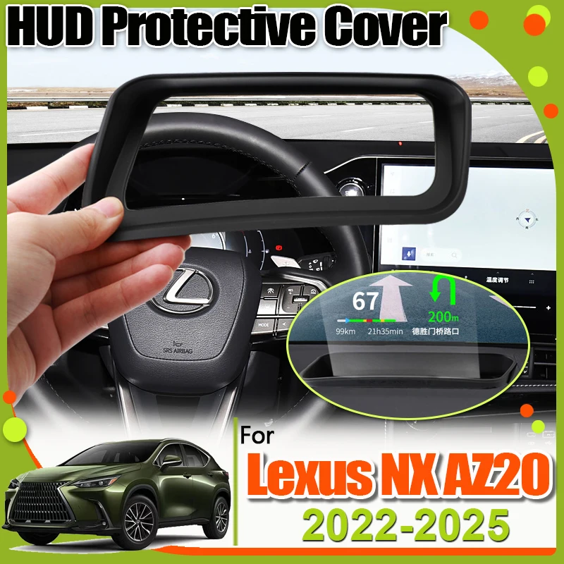 For Lexus NX AZ20 2024 Accessories 2022~2025 Car HUD Protective Cover ...