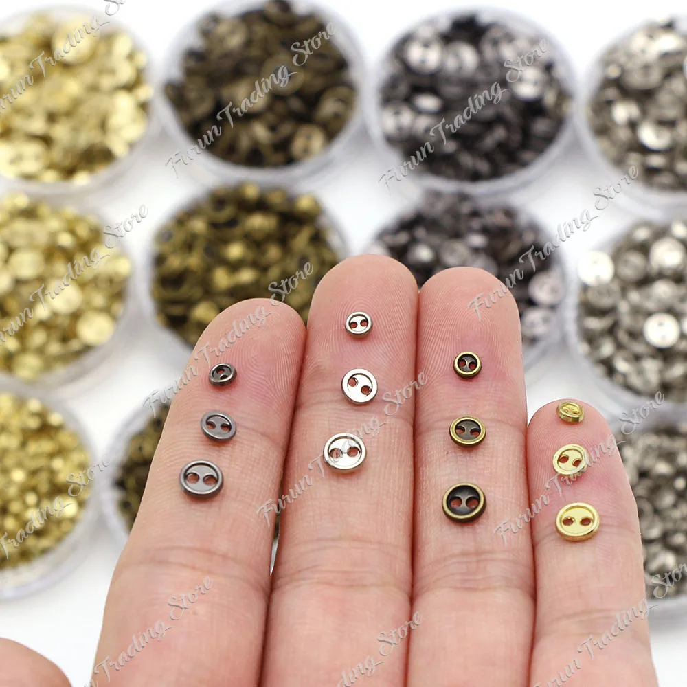 100pcs-3mm-4mm-5mm-Metal-Mini-Buttons-Round-Decorative-Button-for-Doll ...