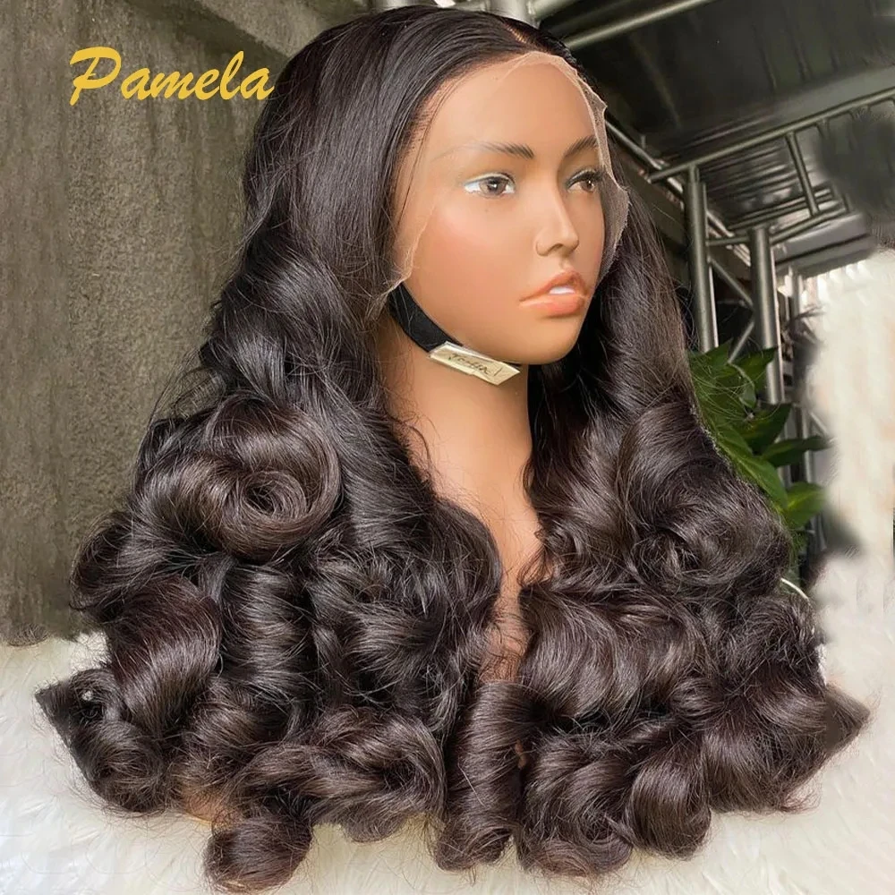 Perruque-Lace-Front-Wig-sans-colle-naturelle-pre-plucked-cheveux ...