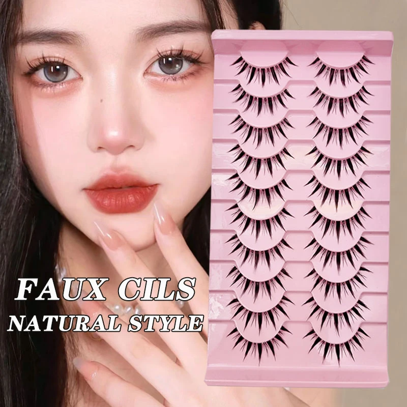Manga Lashes 5/10 Pairs Natural Lashes False Eyelashes Little Devil ...