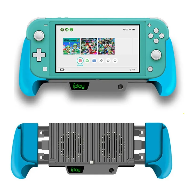 For Nintendo Switch Lite Cooling Fans Stretchable Hand Grip Extender ...