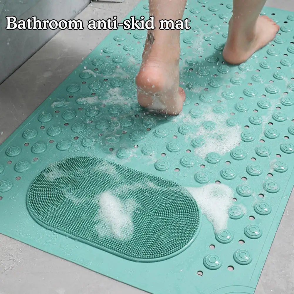 TPE-Anti-skid-Bath-Mats-Rectangle-Soft-Shower-Bathroom-Massage-Mat ...