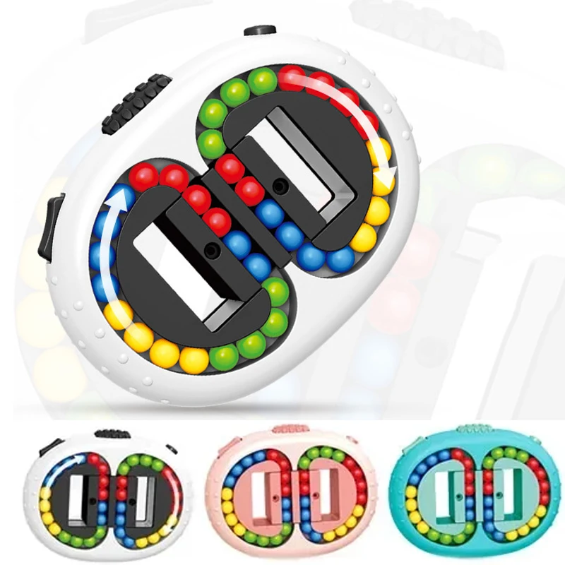 Rotating-Magic-Beans-Cube-Fingertip-Fidgeted-Toys-Kids-Adults-Stress ...
