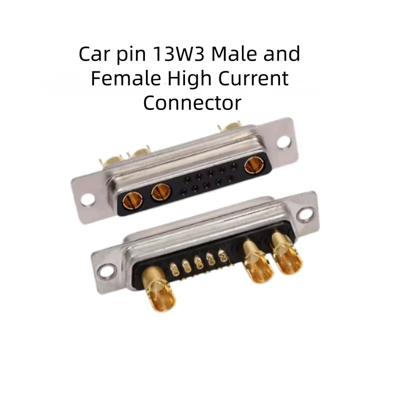 Car pin 13W3 male/female high current connector 13V3 welded wire ...