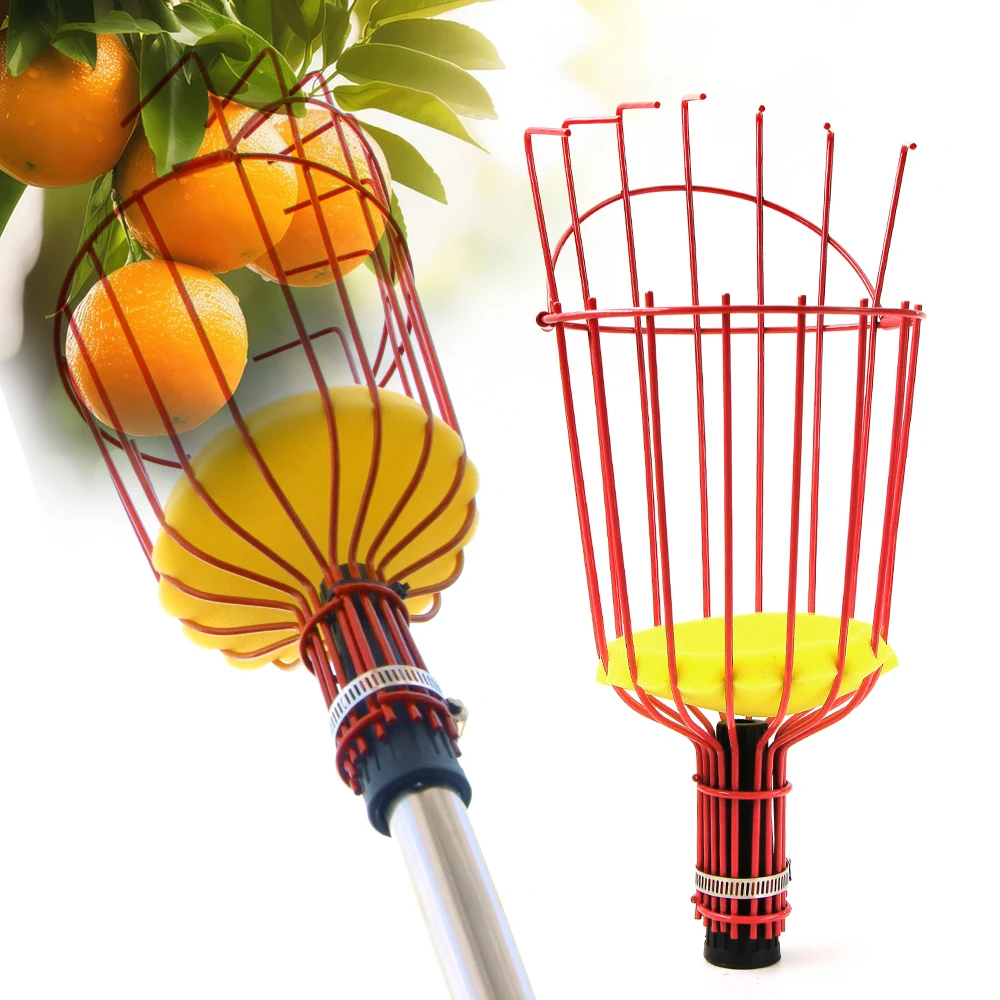 1PCS Fruit Picker Basket Fruit Collector for High Altitude Gather Apple ...