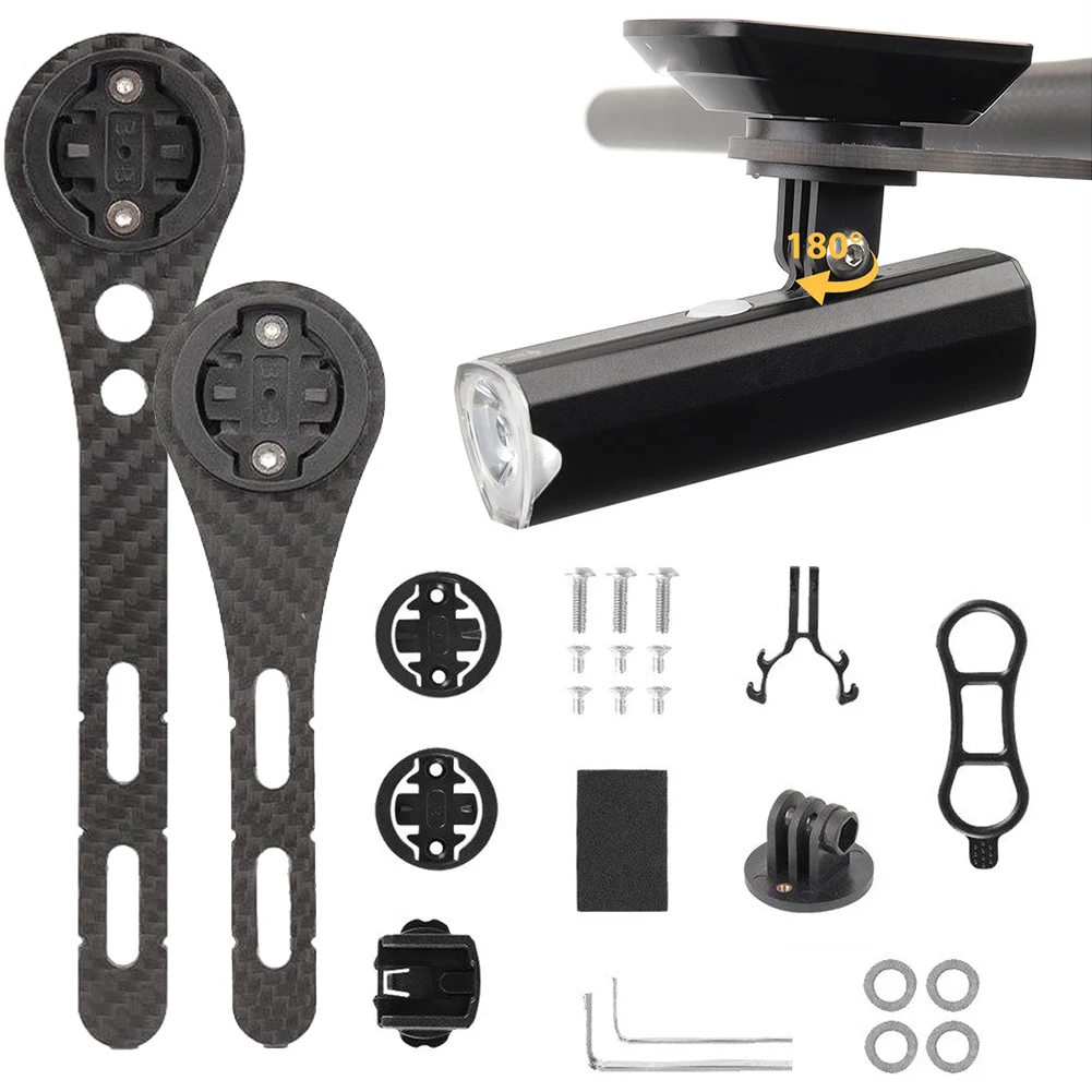 Carbon-Fiber-Road-Bike-Stopwatch-Speedometer-Mount-Holder-Cycling ...