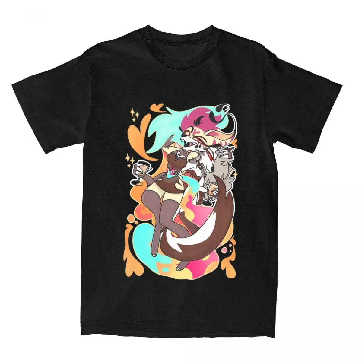 Men-Funny-Cotton-Tee-Shirt-Crewneck-Short-Sleeve-T-Shirts-Party-Clothes ...