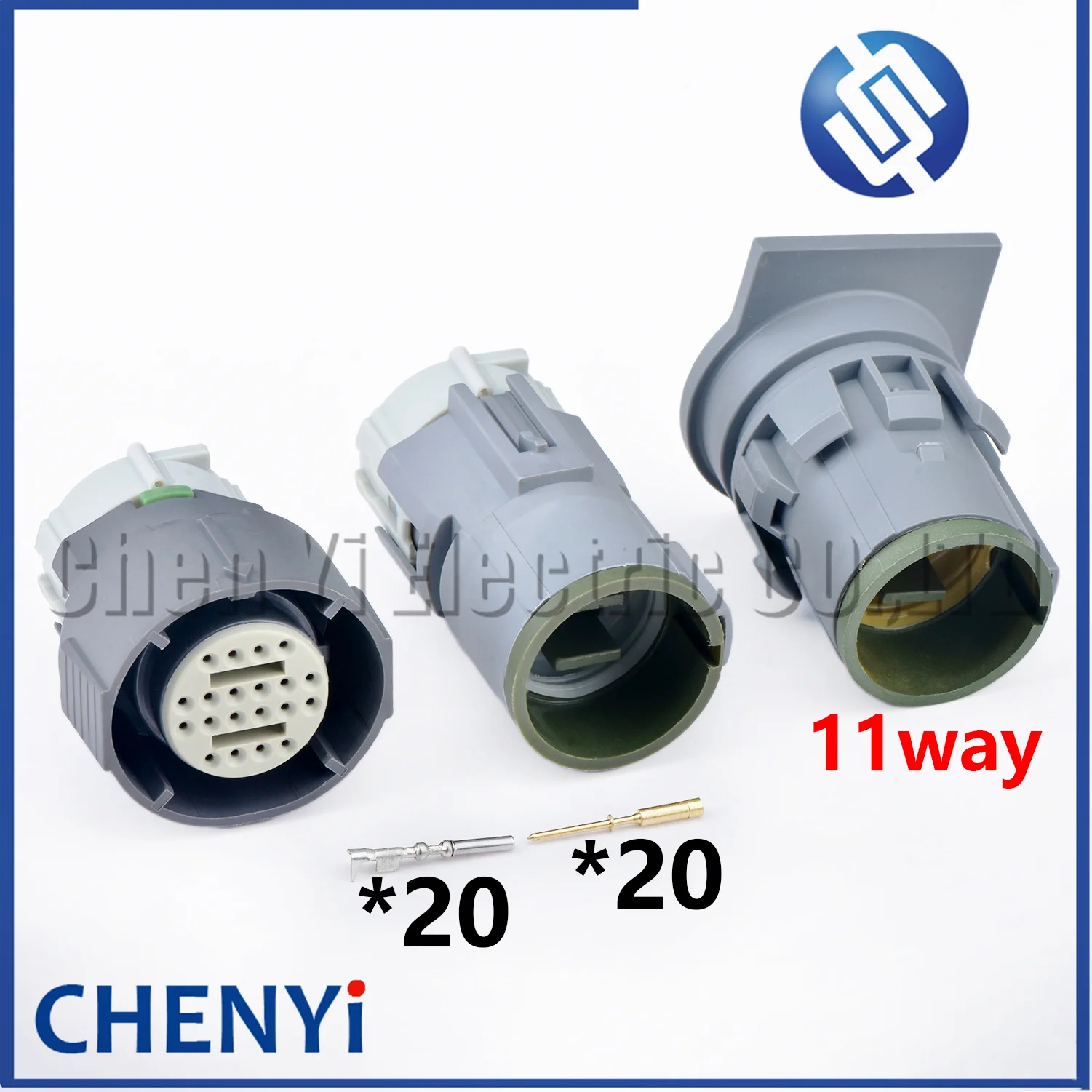 20-Pin-female-11-Pin-male-Waterproof-Automobile-Connector-Urea-Pump ...