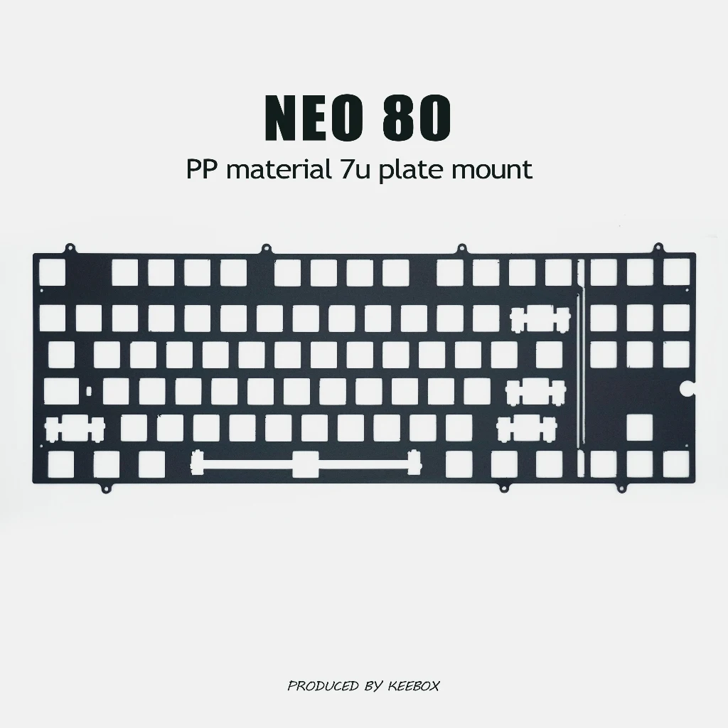 Keebox-Neo80-Mechanical-Keyboard-Kit-Positioning-Plate-Aluminum-Plate ...