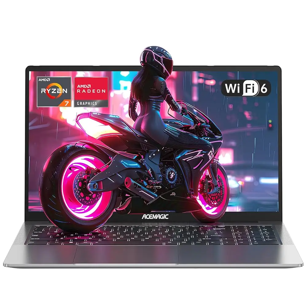 ACEMAGIC AX16Pro Gaming Laptop 16.1" IPS FHD AMD Ryzen™ 7 5700U ...