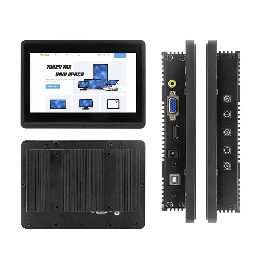 Outdoor-Waterproof-IP67-CCTV-Monitor-LCD-Display-Embedded-7-10-15-Inch ...