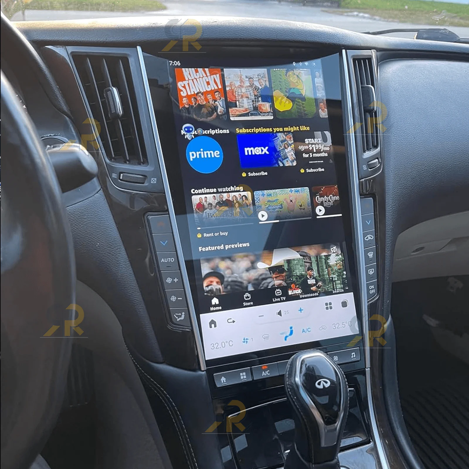 128G-Support-OEM-Functions-Android-Car-Radio-Head-Unit-For-Infiniti-Q50 ...