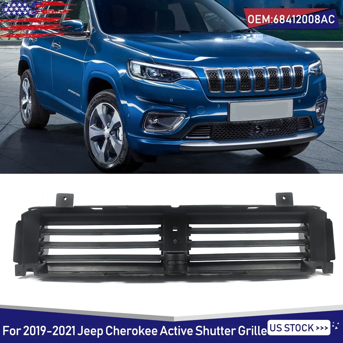 Air-Intake-Duct-68412008AB-for-JEEP-CHEROKEE-KL-2019-2021-Grill-for ...