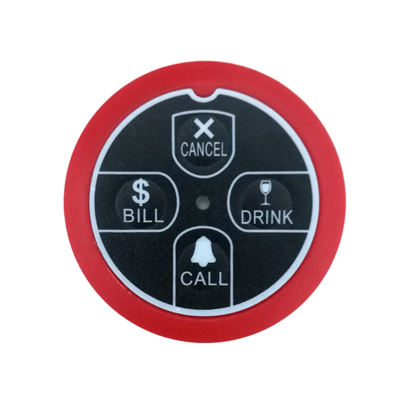 Restaurant-Call-Buttons-4-key-buttons-Wireless-Waiter-System-Pager ...