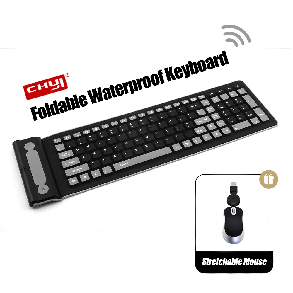 108-Keys-Full-Size-Washable-Keyboard-Foldable-Waterproof-Keyboards ...