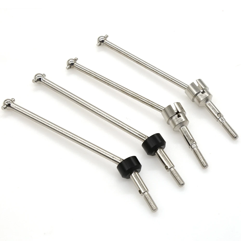 4Pcs Metal Front and Rear Universal Drive Shaft CVD for Wltoys 104001 1 ...