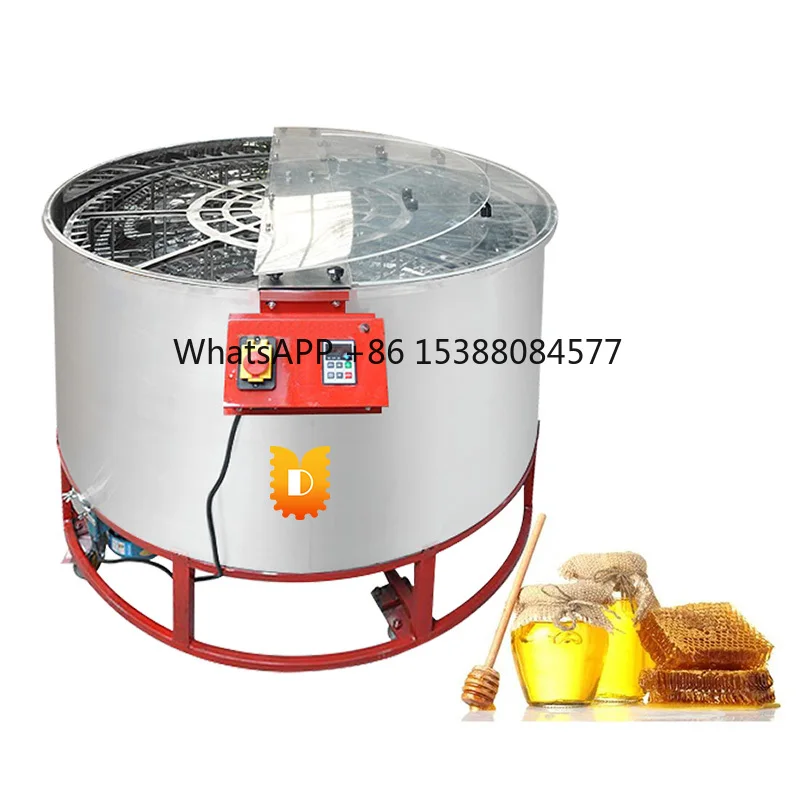 Electric 2-72 Frames Honey Extractor Machine Beeswax Shake Shaking ...