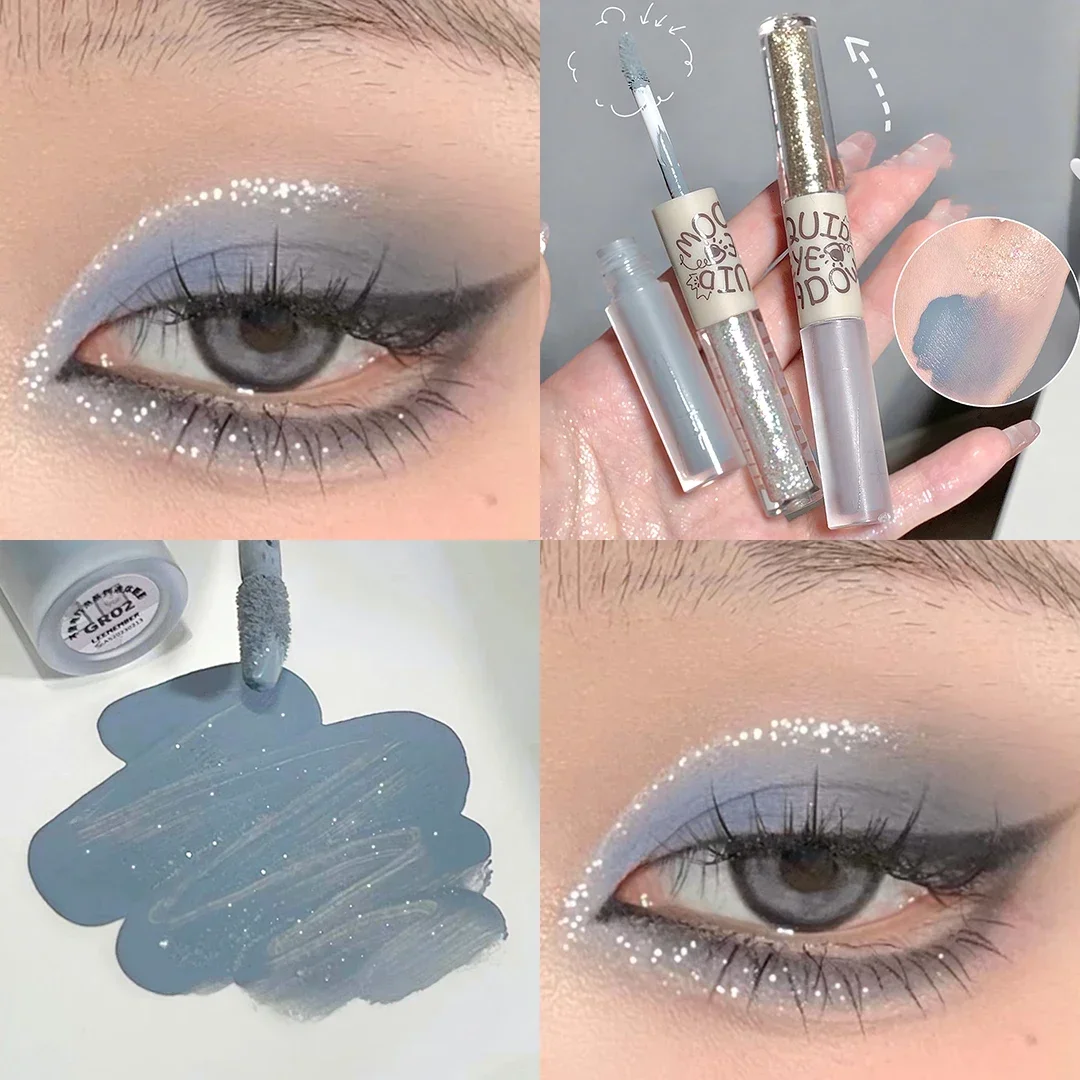 Haze-Blue-Liquid-Eyeshadow-Pen-2-In-1-Metallic-Diamond-Shiny-Eye-Liner ...