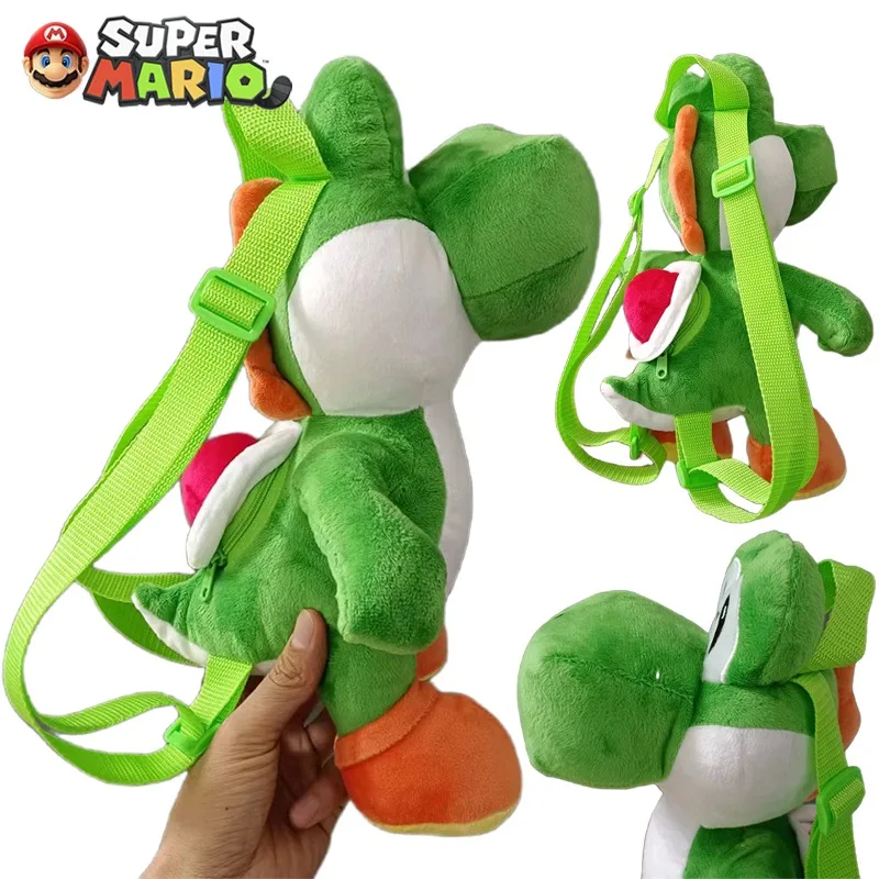Super-Mario-Bros-Yoshi-Plush-Backpack-for-Children-Party-Birthday-Candy ...