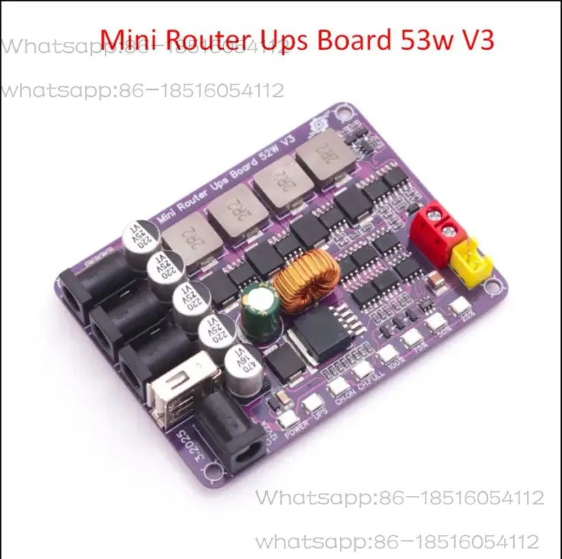 Mini Router UPS Board 52W V3 Accessories - AliExpress 15
