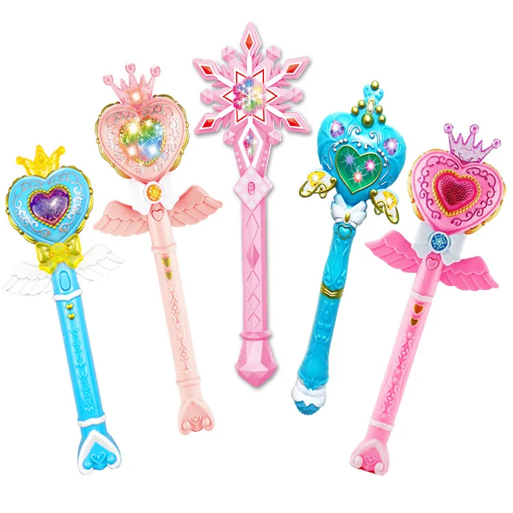 Children-Light-emitting-Toys-Beautiful-Magic-Wand-Girl-Princess-Play ...