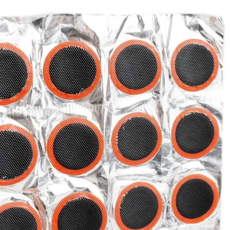 48pcs Rubber Puncture Patches Bicycle Tire Tyre Tube Repair Cycle Patch ...