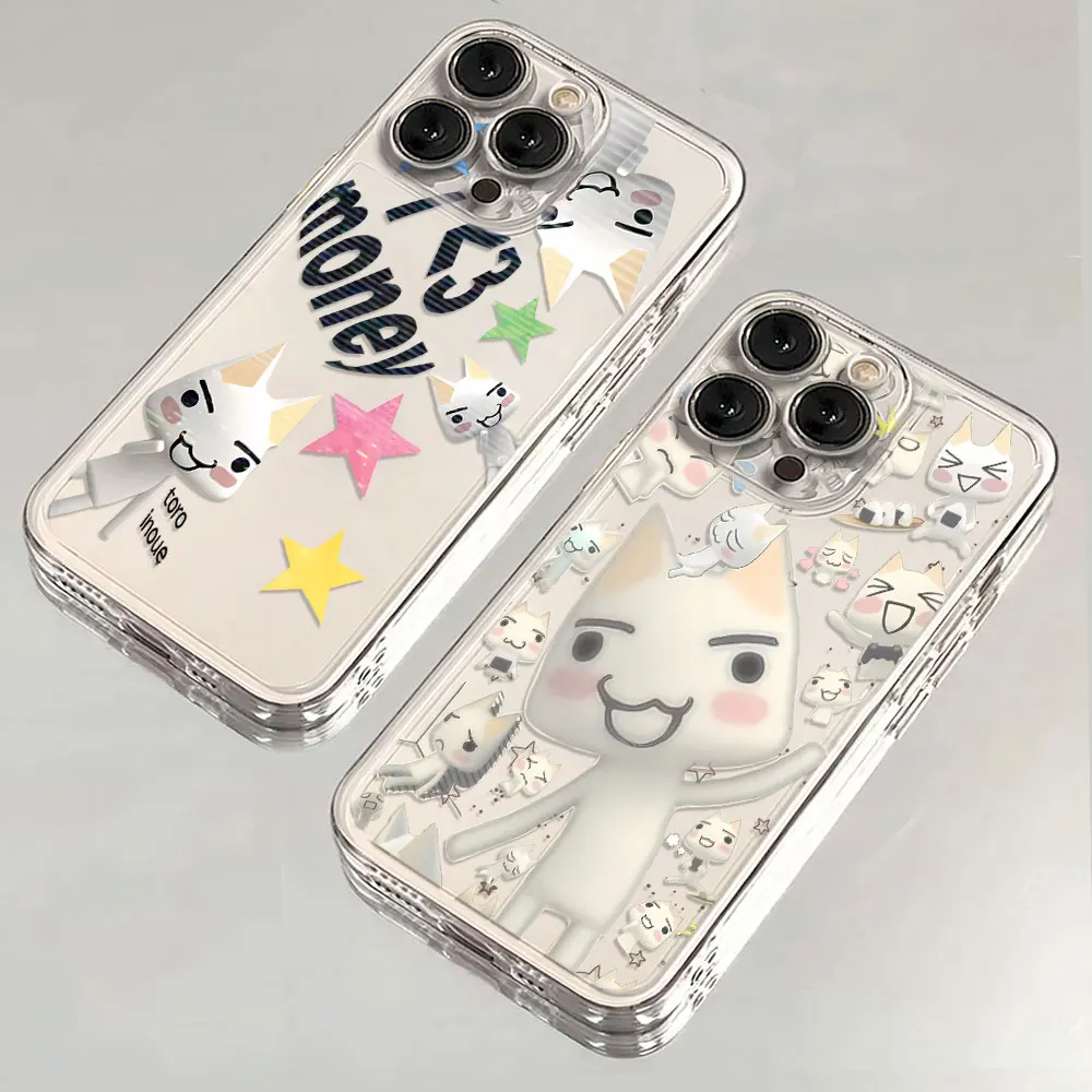 Adorable Toro Inoue Cat Soft TPU Phone Case for Redmi A1 4G (T ...