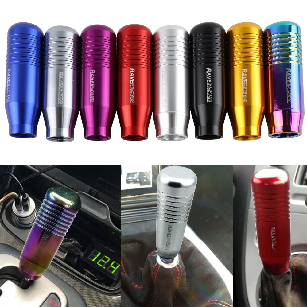 8.5cm RAVERACING Gear Shift Knob Stick Manual Transmission Universal ...