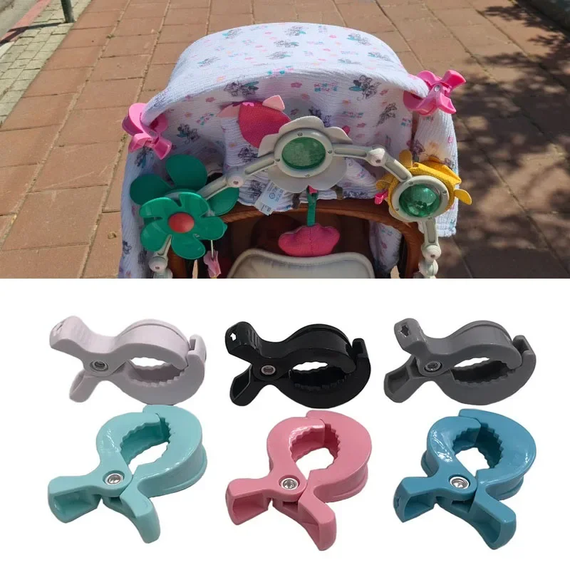 4pc-lot-Baby-Colorful-Car-Seat-Accessories-Plastic-Pushchair-Toy-Clip ...