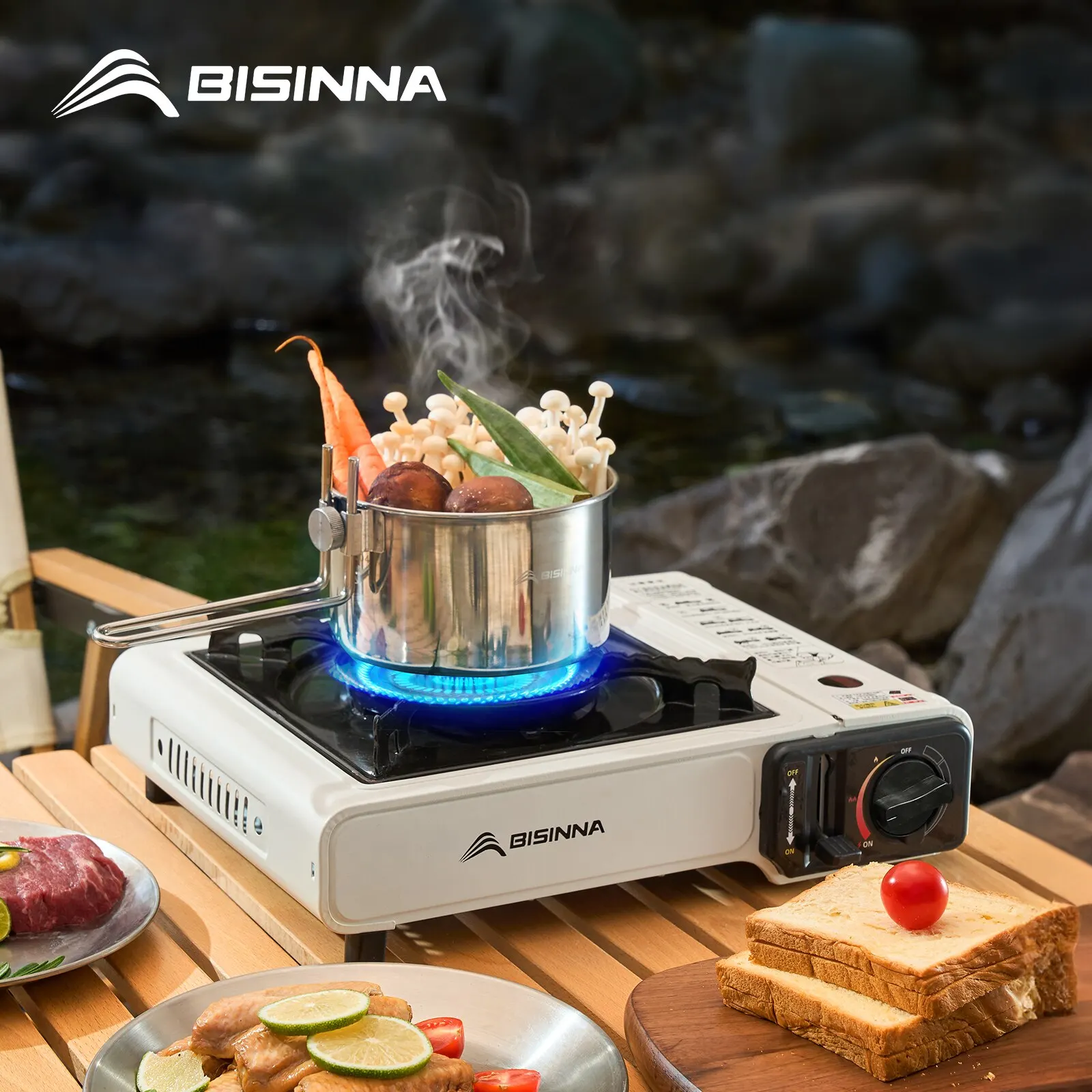 BISINNA-Picnic-Stove-Portable-Camping-Stove-Burning-Like-a-Home-Gas ...