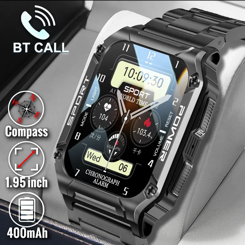 Rugged-Military-Smart-Watch-Men-For-Android-IOS-Ftiness-Watches-Ip68 ...