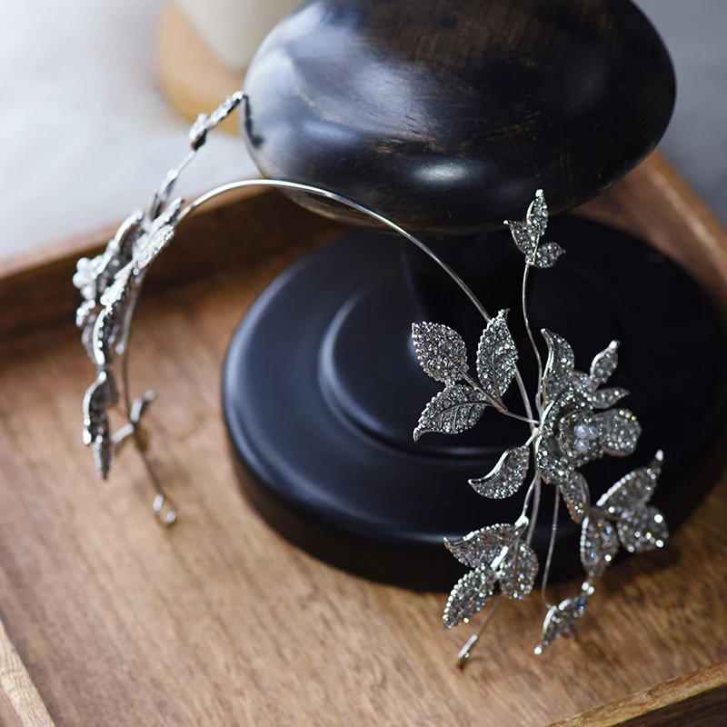 Korean-Pearls-Wedding-Tiaras-Crowns-Headpieces-Crystal-Alloy-Evening ...