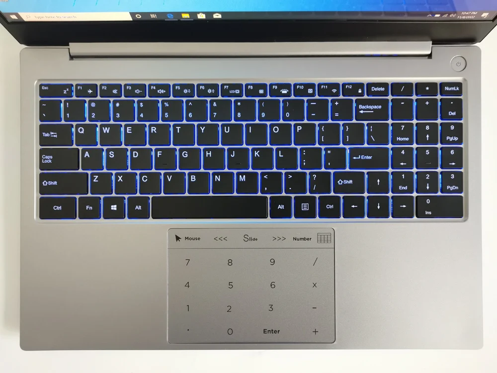 2022 Metal Ultra Thin Laptap with Digital Touchpad Windows 10 Office ...