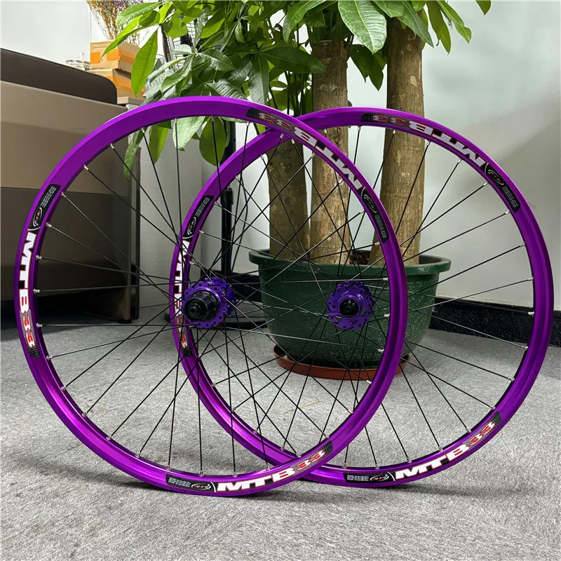 MTB Wheelset 33mm dirt jump bike Tubeless Aluminum Alloy Rims for AM XC ...