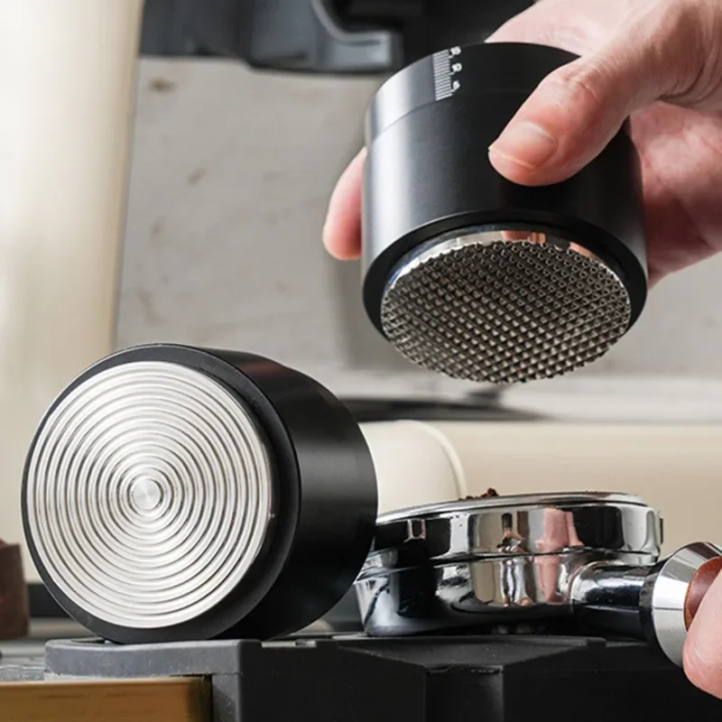 2-in-1-Coffee-Tamper-Stainless-Steel-Distributor-Needle-Press-Type ...