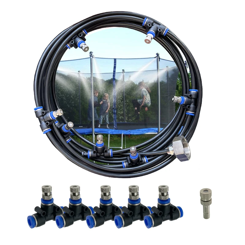 Outdoor Garden Misting Cooling System | Outdoor Misting System Patio ...