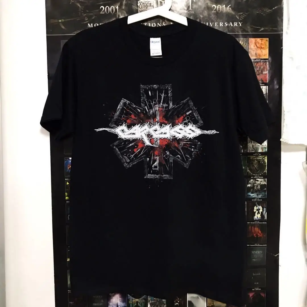 Carcass Band Around The Men's and Women's Short Sleeve T-shirt The ...