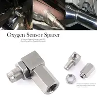 Universal Oxygen O2 Sensor M18X1.5 Extender Spacer Adapter 45/90 Degree ...