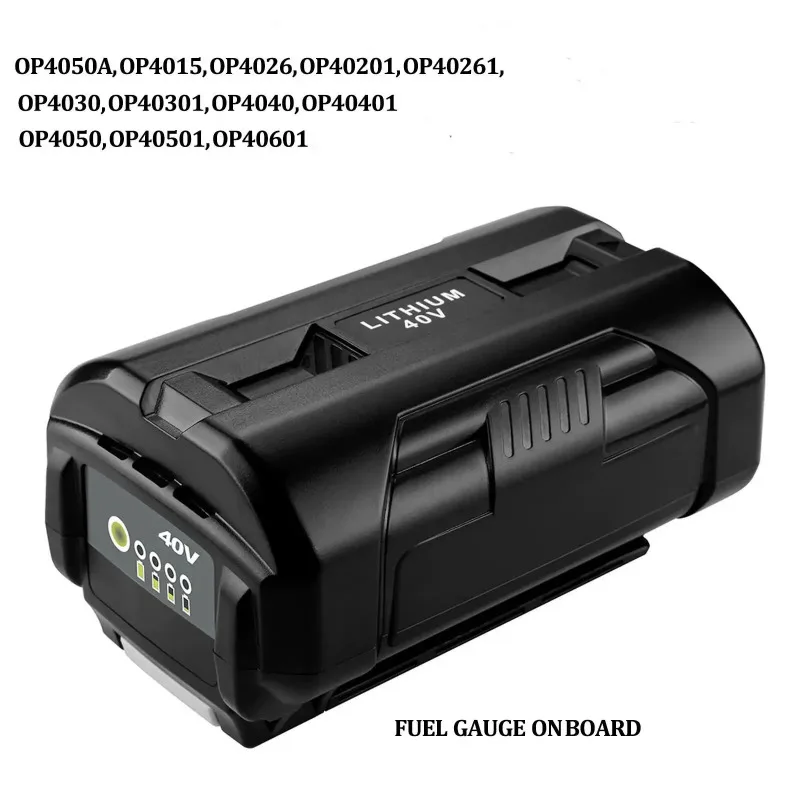 40V-6-0Ah-lithium-ion-rechargeable-battery-for-Ryobi-OP4060-OP4050 ...