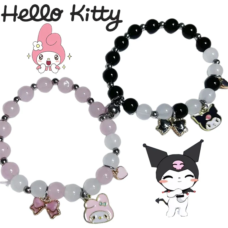 Sanrio-Hello-Kitty-Kuromi-Couple-Bracelets-for-Woman-Men-Cute-Magnet ...