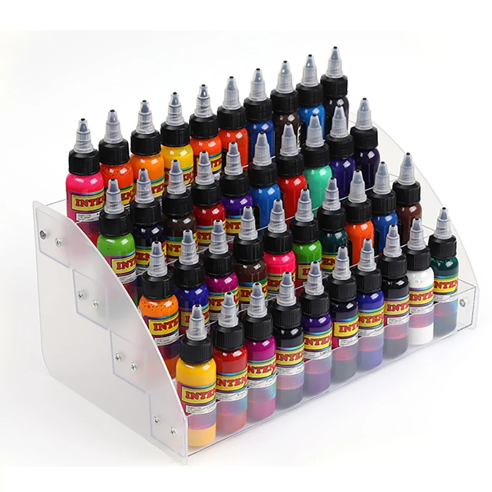 Professional-Tattoo-Inks-Holder-Display-Stand-Pigment-Rack-Fix-On-The ...