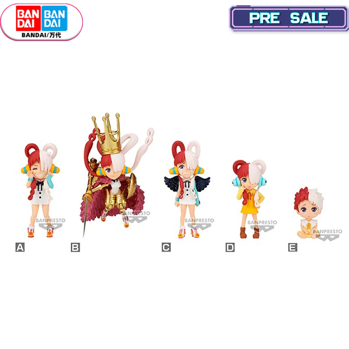 BANDAI-BANPRESTO-ONE-PIECE-BP-WCF-FILM-RED-Uta-Gacha-Anime-Figures ...