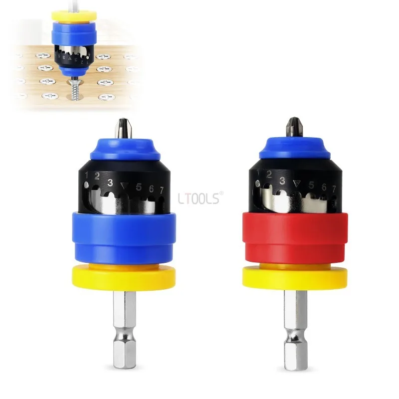Electric Screw Locator Batch Head Screwdriver Bit 2-6mm Adjustable ...