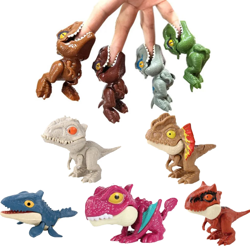 Finger-biting-Dinosaurs-Movable-Simulation-Dinosaur-Model-Toys-Joints ...
