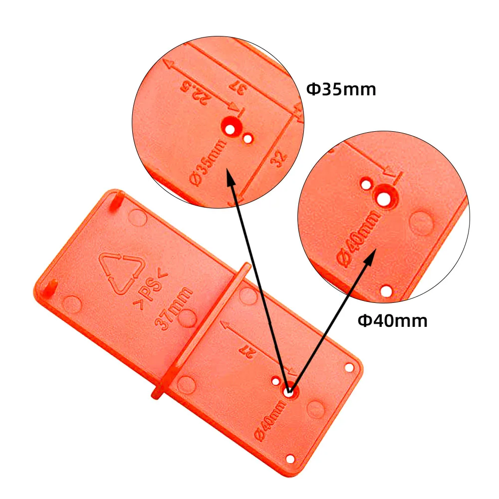 Hinge hole drilling guide store