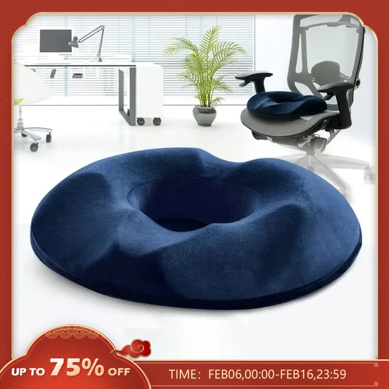 1PCS-Donut-Pillow-Hemorrhoid-Seat-Cushion-Tailbone-Coccyx-Orthopedic ...