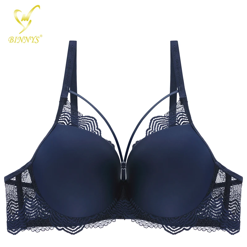 BINNYS-High-Quality-Women-s-Bra-3-4-Cup-C-Cup-Underwear-Female-Silicone ...